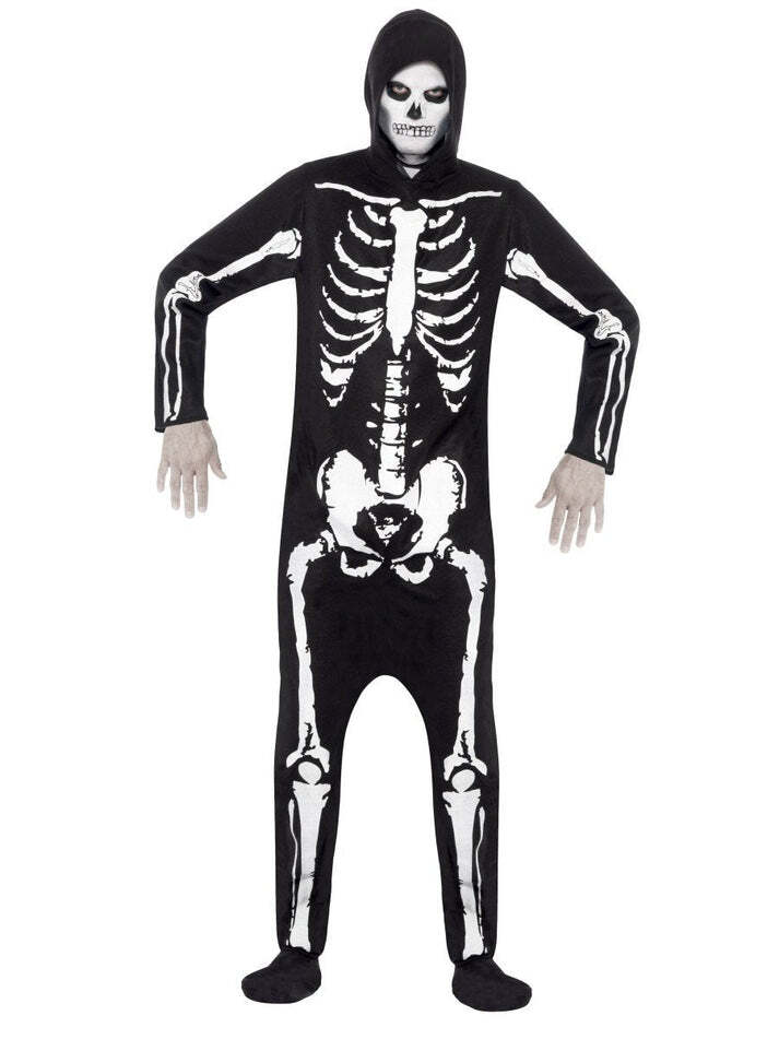 Black Skeleton Costume - Smiffys