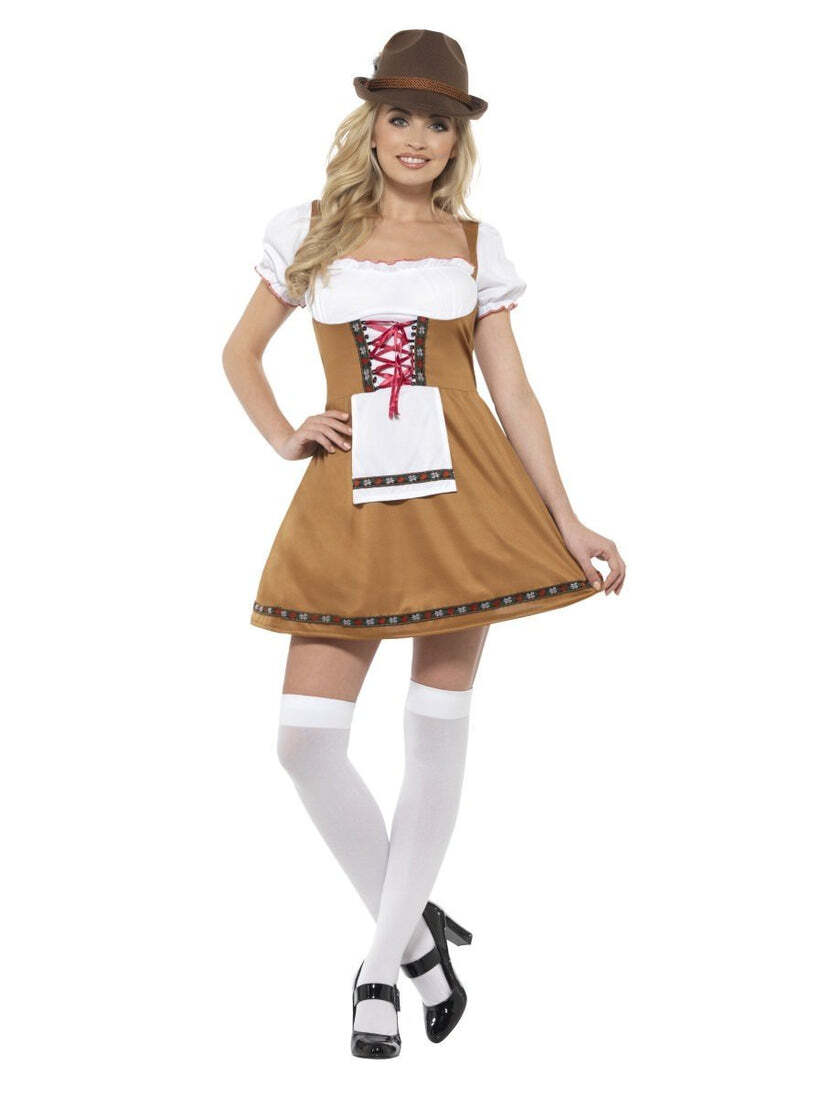 Bavarian Beer Maid Costume - Smiffys