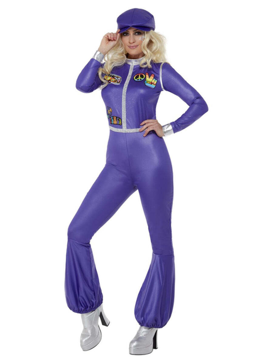 Purple 70s Dancing Queen Costume - Smiffys